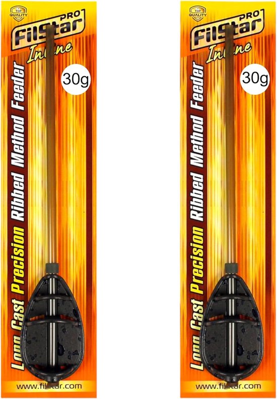 Method Feeder Set Lang Werpen 2x30g Inclusief Dispenser | bol