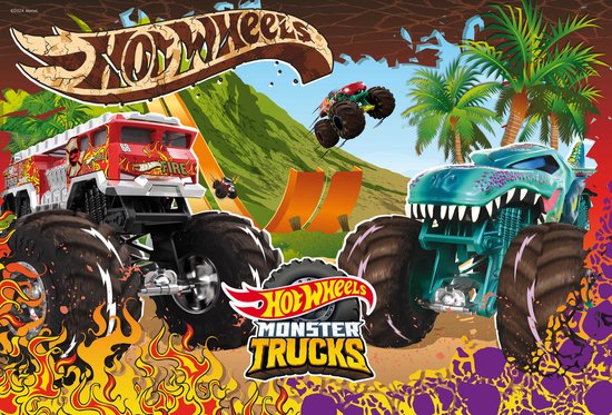 Lisciani - Puzzle - Hot Wheels - 60 pièces | bol