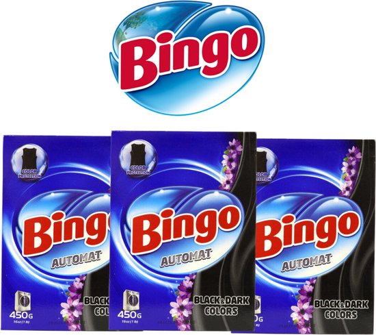 Bingo Automat Black & Dark Colors 4,05KG - (9 x 450G) - Waspoeder ...