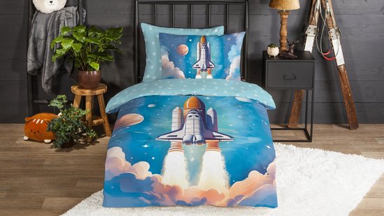 Dekbedovertrek kids good morning fred | bol