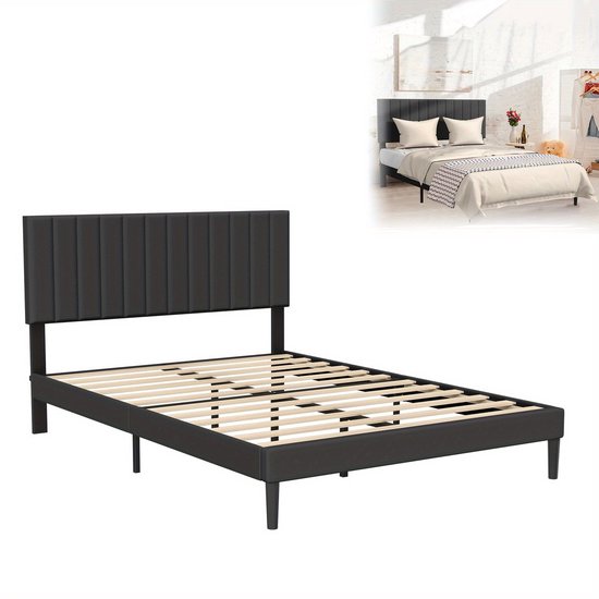 Upholstered Bed – Gestoffeerd Bed – Bedframe – Platformbed ...
