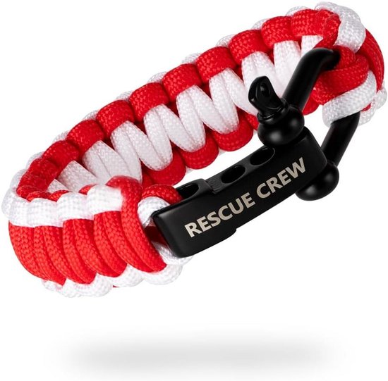 Verstelbare Paracord Survival Armband met Noodlijn voor Outdoor en ...