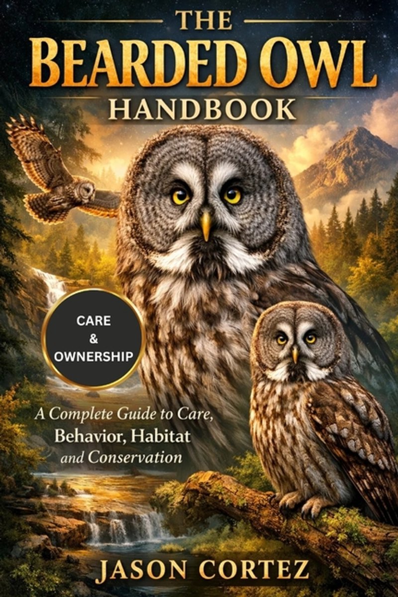 The Bearded Owl Handbook: A Complete Guide To Care, Behavior, Habitat ...