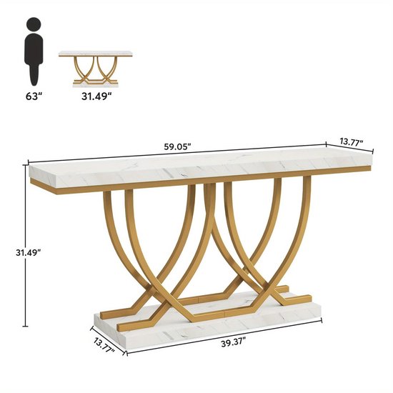 Moderne Sidetable – Console Tafel – Sofa Tafel – Haltafel – Wandtafel ...