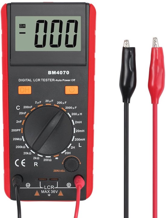 Digitale Capaciteitsmeter met Groot Display - Capacimeter voor Inductie ...