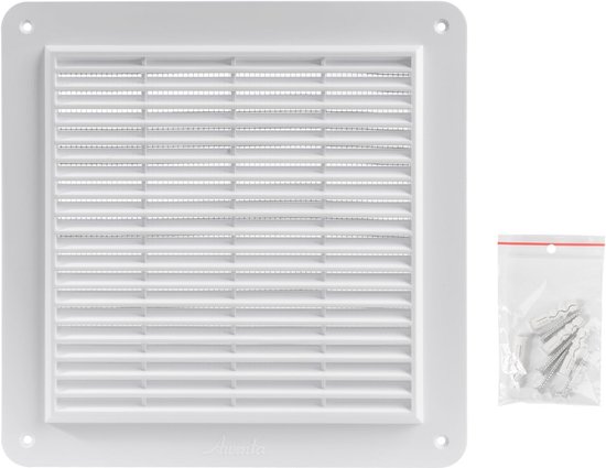 Witte 10 Inch x 10 Inch Lucht Retour Vent Deksel - Ventilatie Rooster ...
