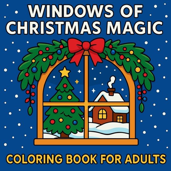 Windows of Christmas Magic - Coloring Book, Chris Martin ...