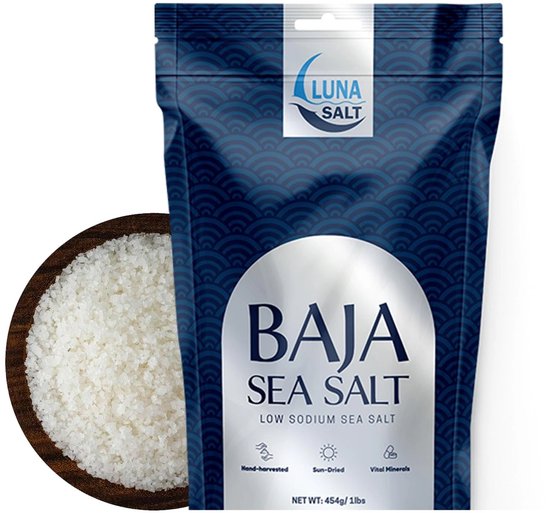 Seba Garden Baja Zeezout Salt – Met de hand geoogst, 454 g, zongedroogd ...