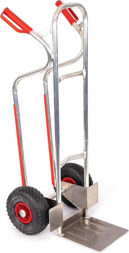 Professionele Aluminium Steekwagen en Stapelwagen tot 200 kg | bol