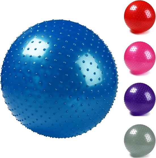 Extra Dikke Yogabal 65 cm PVC | Anti-Barst Fitness Bal voor Yoga ...