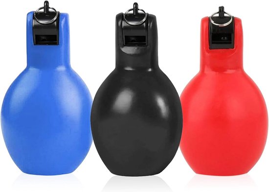 Handfluit 3 stuks - Scheidsrechterfluit voor sport, trillerfluit ...