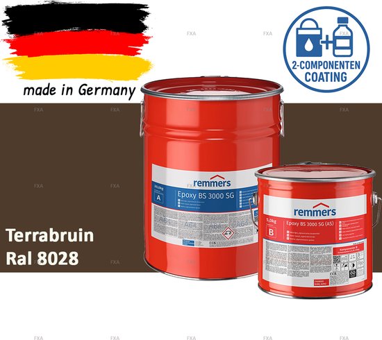 Remmers Epoxy BS 3000 SG – 2-Componenten – Epoxy Vloercoating – RAL ...