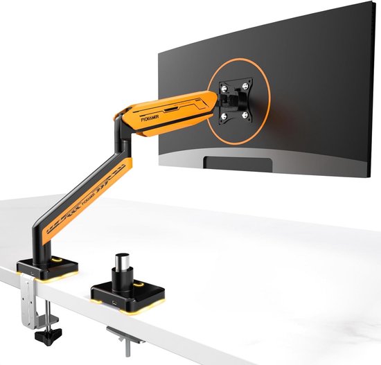ETHU Esports Single Monitor Arm for 17-42 Inch to 15 kg Screens, Height ...