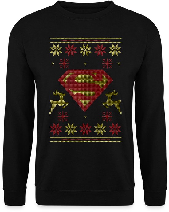 Superman Logo Lelijk Kerstmis Sweater Heren | bol