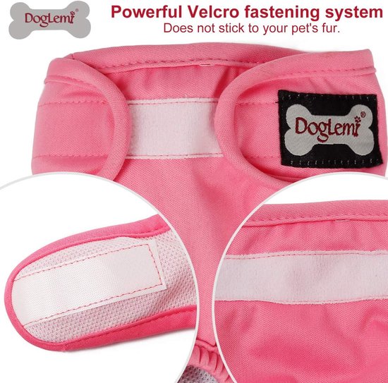 3x Wasbare Luiers voor Teef in Loopsheid of Incontinentie ...