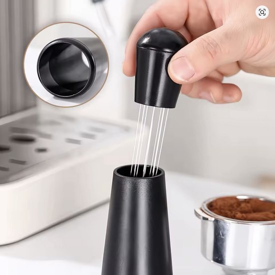 ClearChoice Barista Tools Set – 58mm – Tamper met Drukbepaling - RVS ...