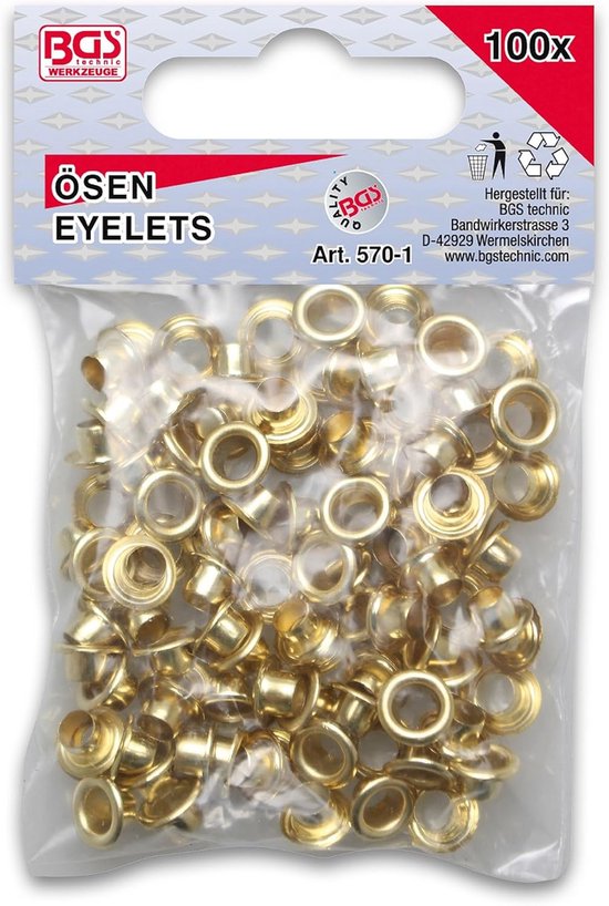 Assortiment Oogjes 4,5 x 5,0 mm 100-delig | bol