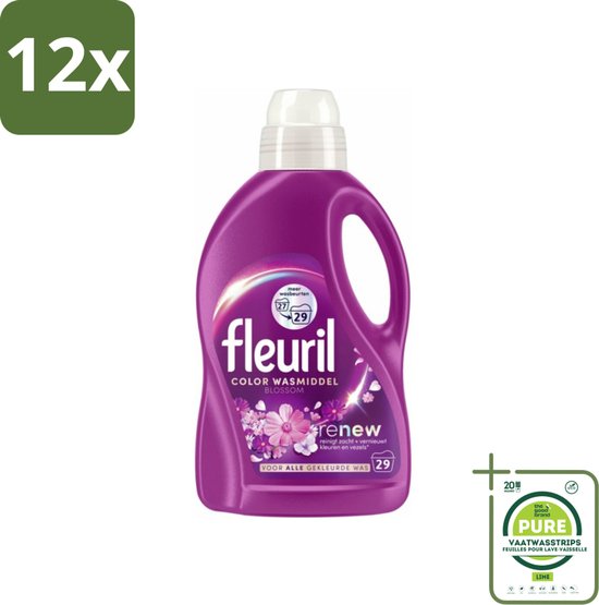Fleuril – Wasmiddel - Color Blossom – 29 wasbeurten – 1,305 L ...