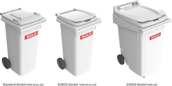 Groene deksel voor MGB afvalcontainer 60/80 liter | bol