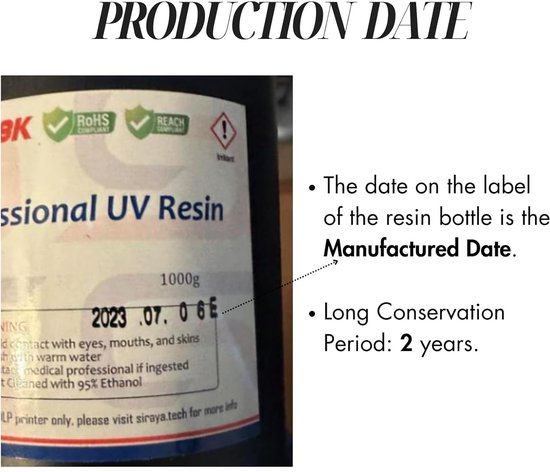 Hoogwaardige ABS-achtige 3D Printerhars 2kg - UV Hars 405nm voor 8K LCD ...