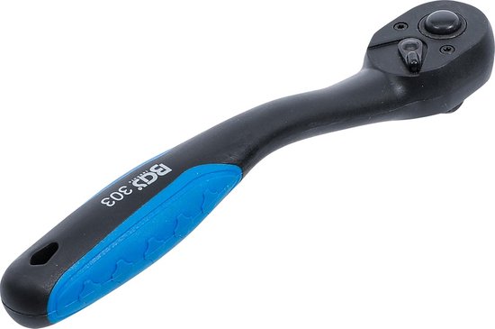 Ratelsleutel 10 mm (3/8 inch) met Ergonomische Grip en Snelsluiting | bol