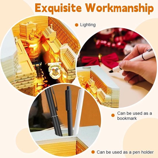 3D Calendar Tear-off 2026, 3D Calendar 2026, 3D Notepad with Light ...