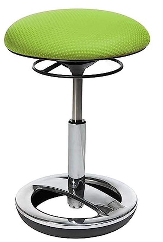 Ergonomische Fitnesskruk Sitness met Traploze Zithoogteverstelling ...