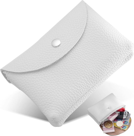 Lichte & Zachte Dames Portemonnee met Veel Vakken - Elegante Mini ...
