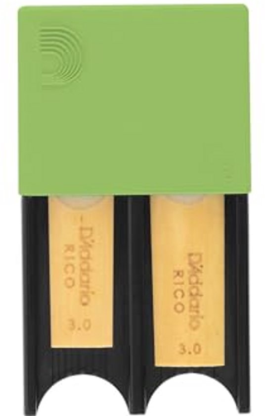 Reed Guard voor 4 Klarinet en Saxofoon Bladen - Groen | bol