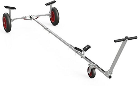 Opvouwbare boot trolley voor rubberboten met luchtwielen, capaciteit ...