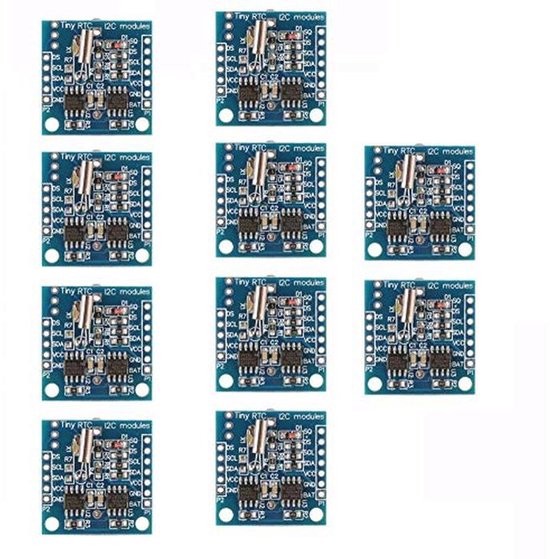 10 stuks Tiny RTC I2C Real Time Clock Module voor Arduino | bol