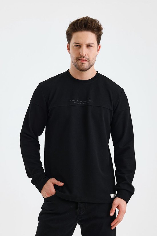 Club Ju - Men's Black Sweater | bol