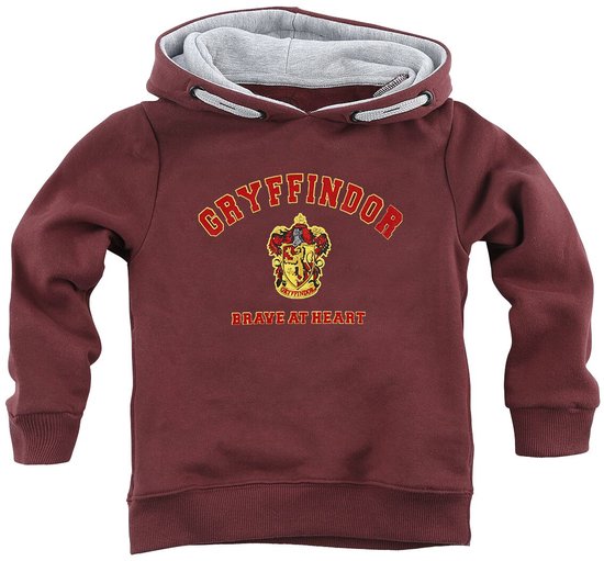 Harry Potter Kids - Gryffindor - Brave At Heart Trui met capuchon ...