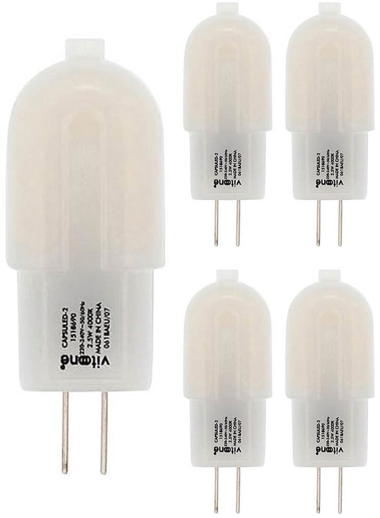 Ampoule LED capsule VITO G4 - 2,5 W (équivalent 20 W) - 215 lm - 4000 K ...