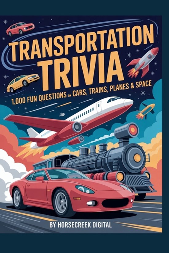 Transportation Trivia - 1,000 Fun Questions on Cars, Trains, Planes ...