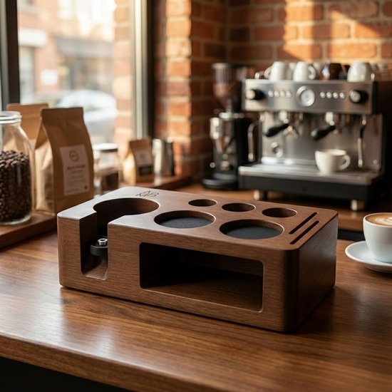 Adore Maison Barista Tools Set 58mm - Walnut - Alles-in-1 ...