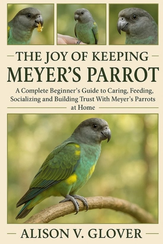 The Joy of Keeping Meyer's Parrot: A Complete Beginner's Guide to Caring, Feeding,... | bol