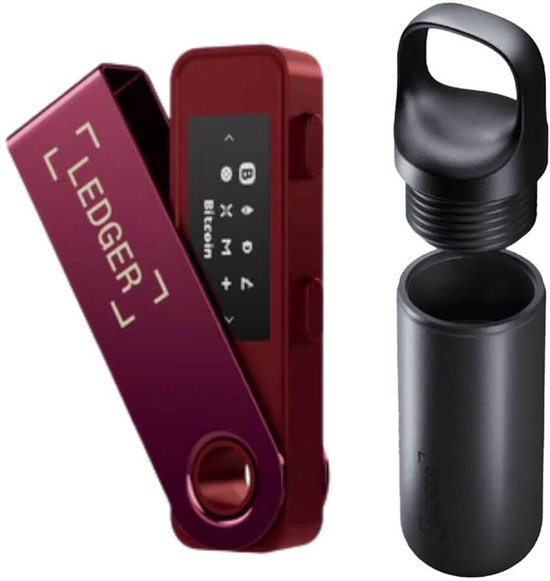 Ledger Nano S Plus Crimson Magenta + Pod - Hardware Wallet Bundel ...