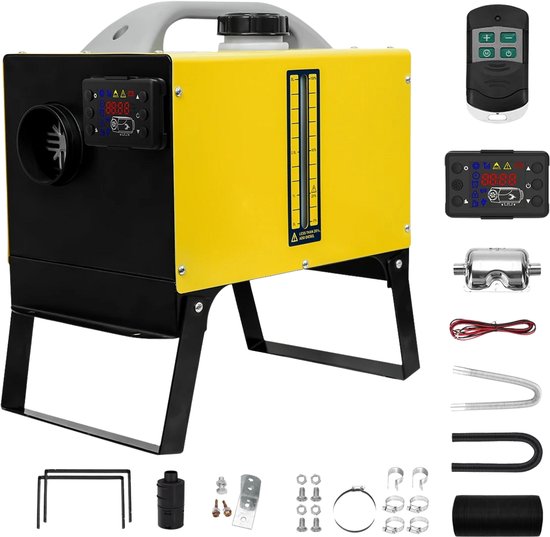 Yoin dieselverwarmer - 8KW 12V 24V - Elektrische kachel - Verwarming ...