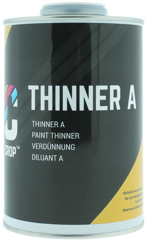 CROP Thinner A - Verdunner voor lakken - Reiniger voor verfspuiten - 1 ...