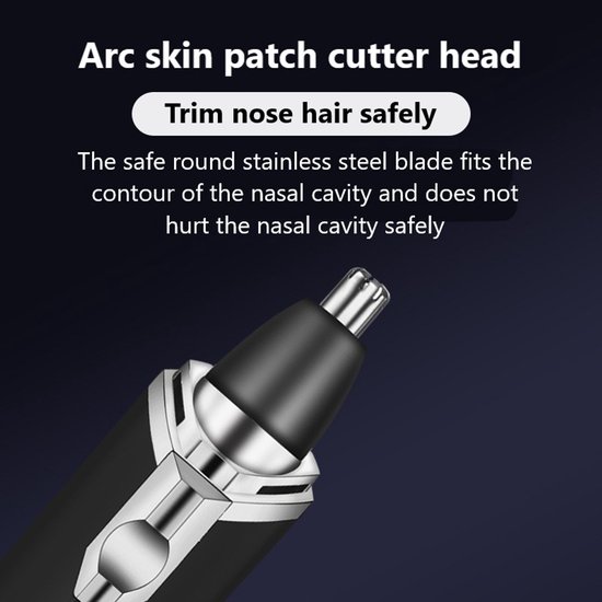 Neushaartrimmer, neushaarverwijderaar, afwasbare trimmer, tondeuse en ...