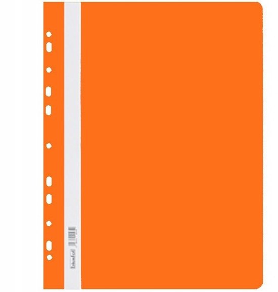 Biurfol Hard plastic map A4 oranje met ophanging | bol