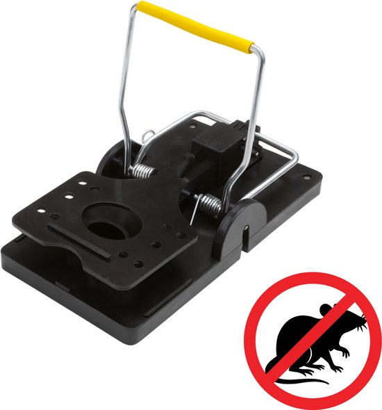 Styma - Rattenval - Rattenklem - 4 stuks - Rattenvallen voor binnen en ...