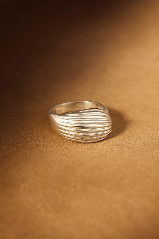 Lundholm Ringen Dames Zilveren Ring Dames– Premium Stainless Steel ...