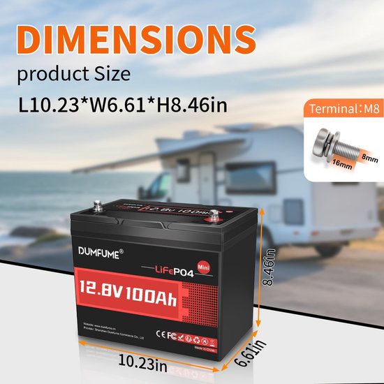 Lithium Accu – LiFePO4 Accu – Batterij – Bootaccu – Camperaccu – 12V ...