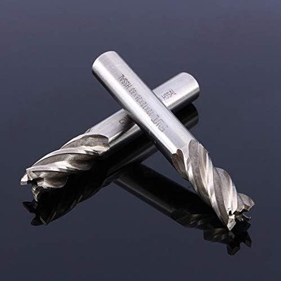 Allecta - HSS schachtfrees cilinderschacht 4/6/8/10/12 mm CNC-freesboor ...