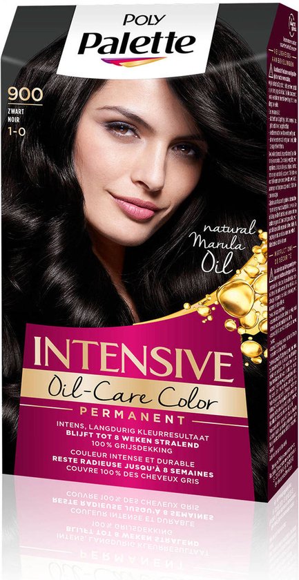Poly Palette permanente haarverf zwart | bol.com