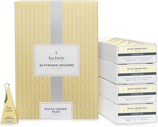 White ginger pear (witte gember peer) Tea Forté horecadoos | bol.com