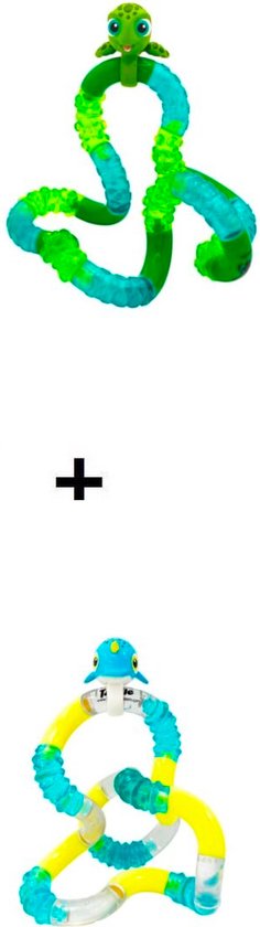 Tangle Pets Aquatic Schildpad + Narwal - COMBO 2 - Pack | bol