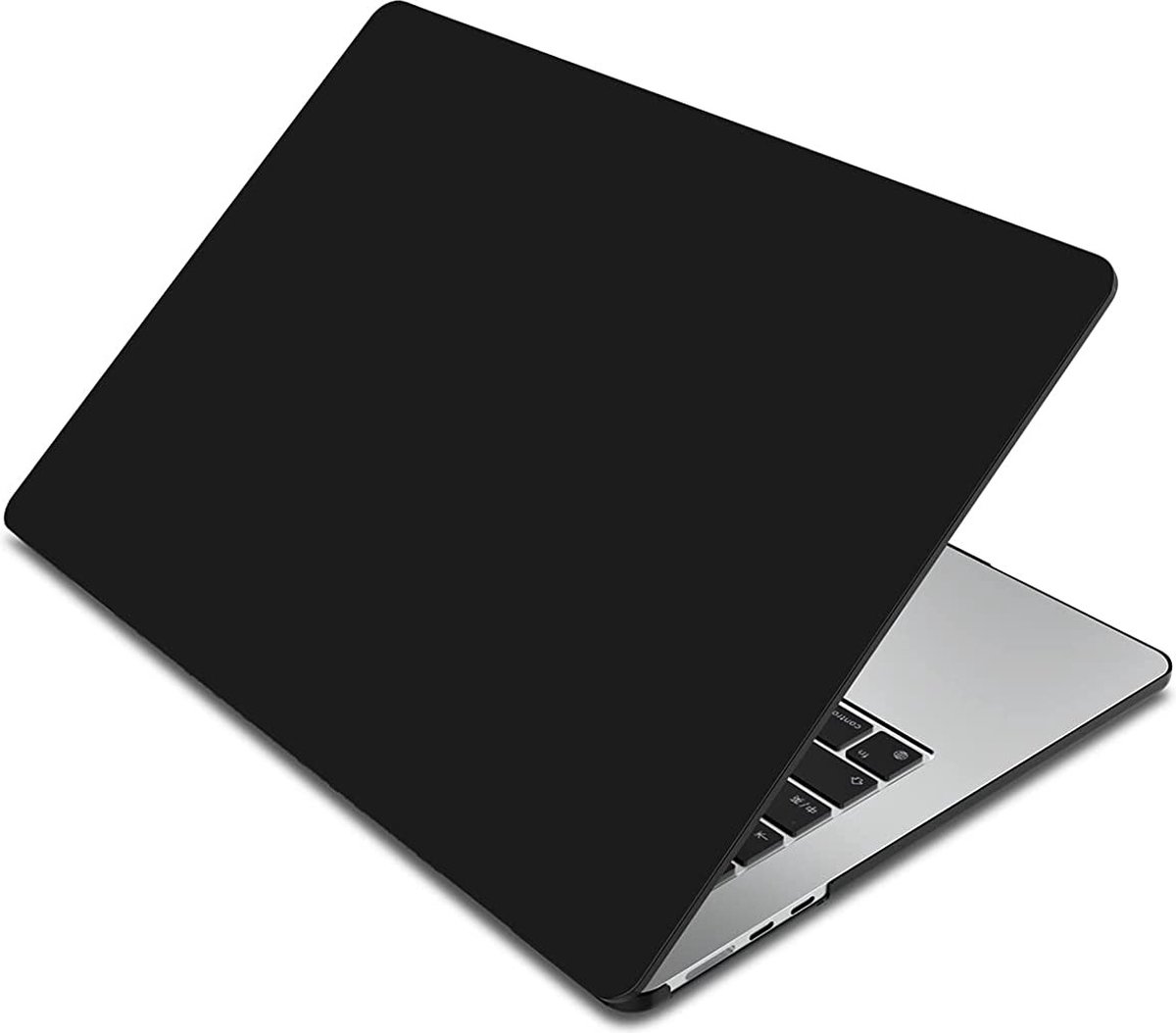 Macbook Air 2022 Case - Jet Black - Zwart - MacBook Air M2 Hoes ...